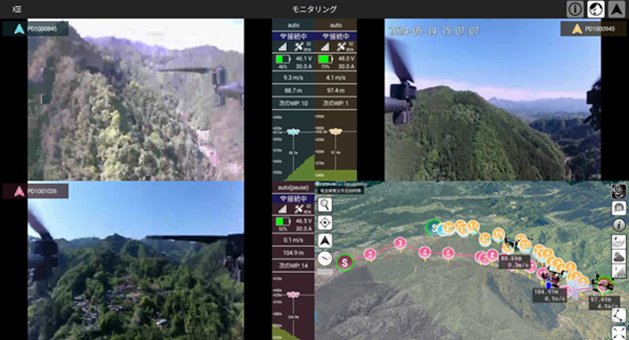 KDDIとJAL、遠隔操縦者1名でドローン3機を同時運航することに成功｜プレスリリース｜JAL企業サイト
